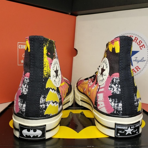 Converse | Shoes | Converse Chuck 7 Batman Graffiti Print | Poshmark